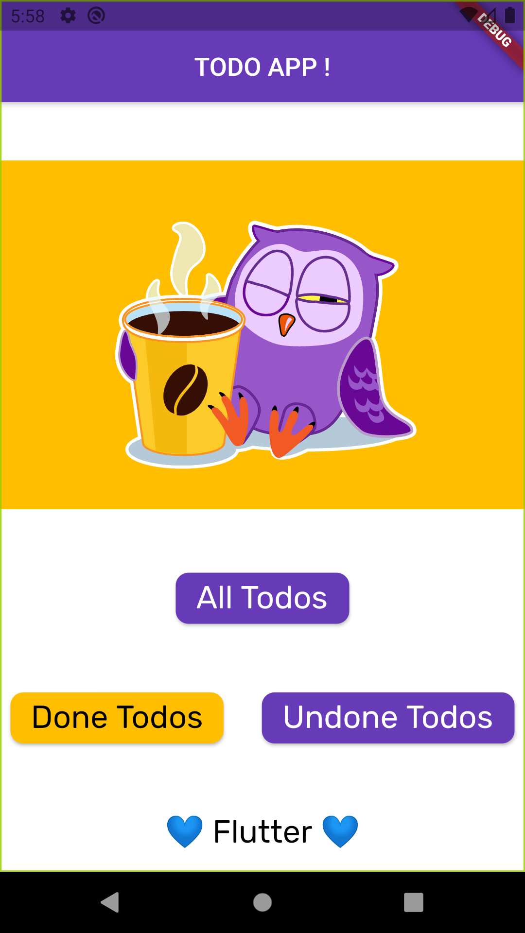 Flutter Todo App (30DaysOfFlutter) Flutter Todo App (30DaysOfFlutter)